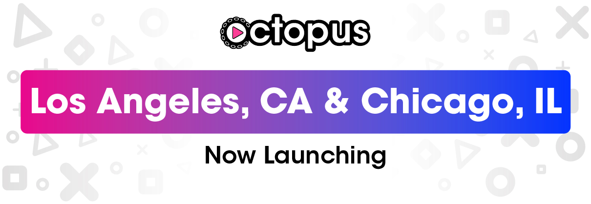 Launching Los Angeles and Chicago | Play Octopus